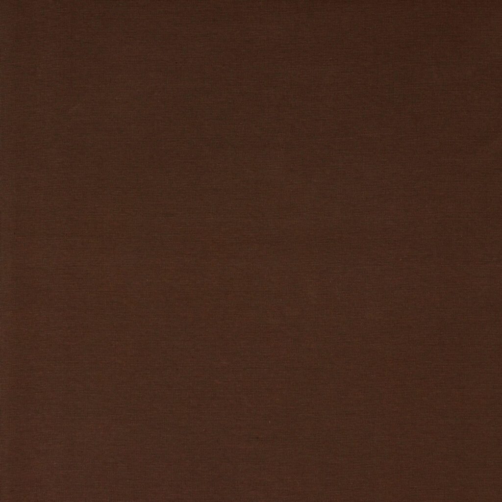 Bord côte (Ribbing) biologique - Brun - Les Tissus Minifra